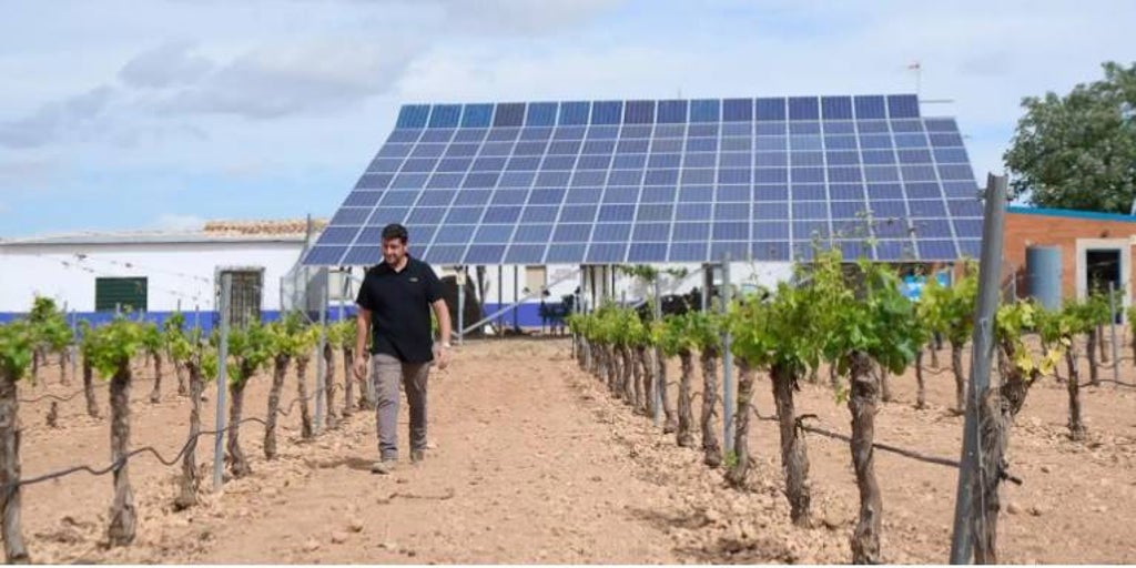 Así combate la sequía Sergio Parra: controlando el riego con el móvil