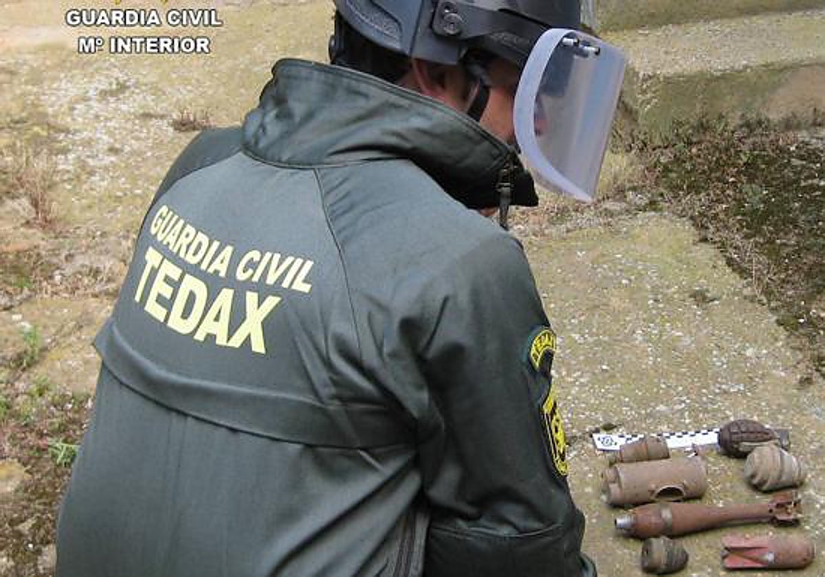 El aviso de la Guardia Civil si te encuentras un artefacto explosivo de ...