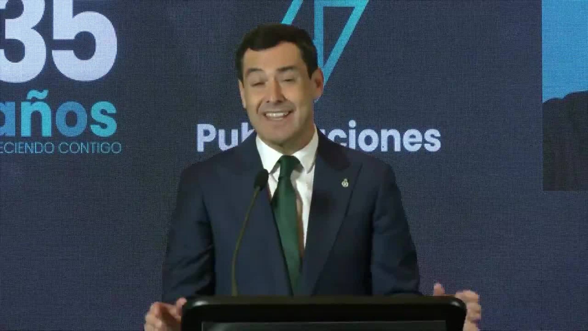 Moreno insta a "seguir transformando Andalucía" para que sea una tierra ...