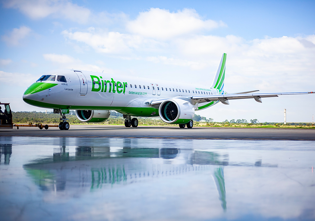 La aerolínea Binter inaugura su ruta Canarias - Madrid con cuatro ...