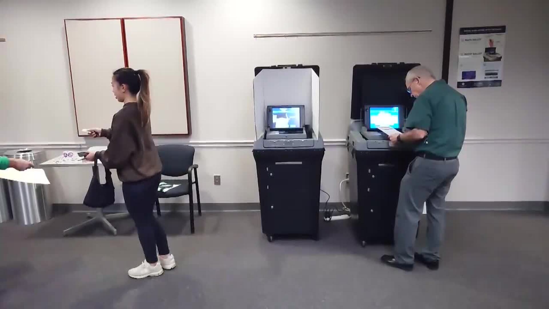 Super Tuesday voting in the U.S. primary elections