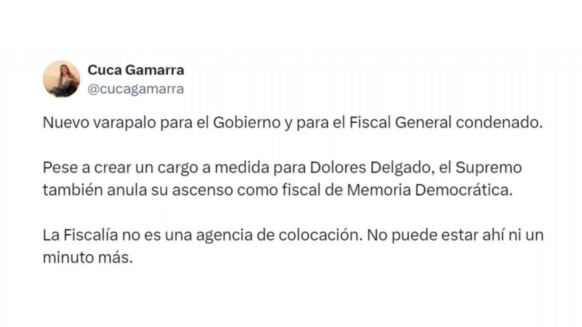 El PP destaca el "nuevo varapalo" al Gobierno al anular el nombramiento ...