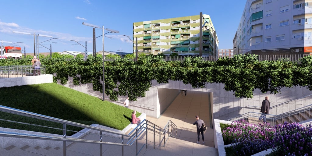 Adif propone construir un túnel inferior peatonal para eliminar el paso ...