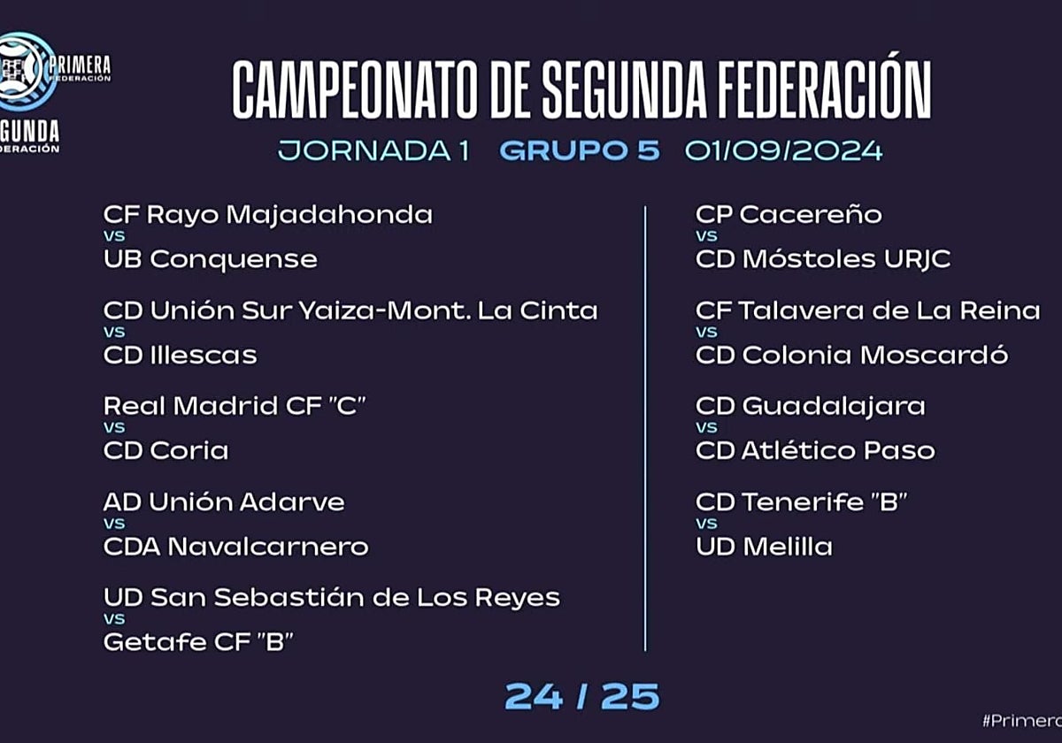 Ya se conoce el calendario de Segunda RFEF