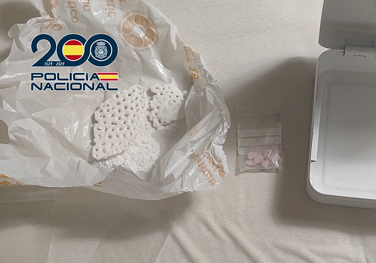 La Policía desmantela un punto negro de venta de droga en Valencia con tusi, ketamina, cocaína y ...