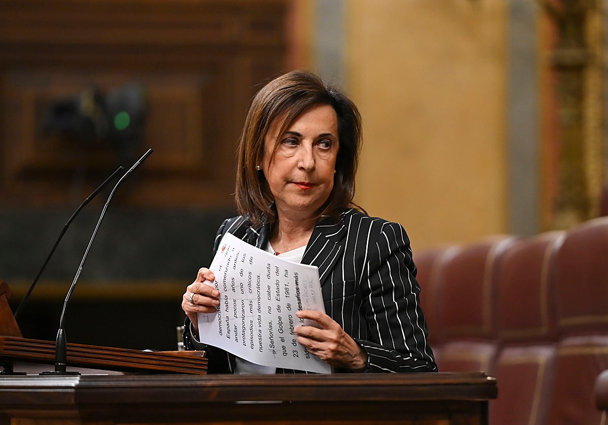 En directo, Margarita Robles comparece en el Senado acerca de la ...