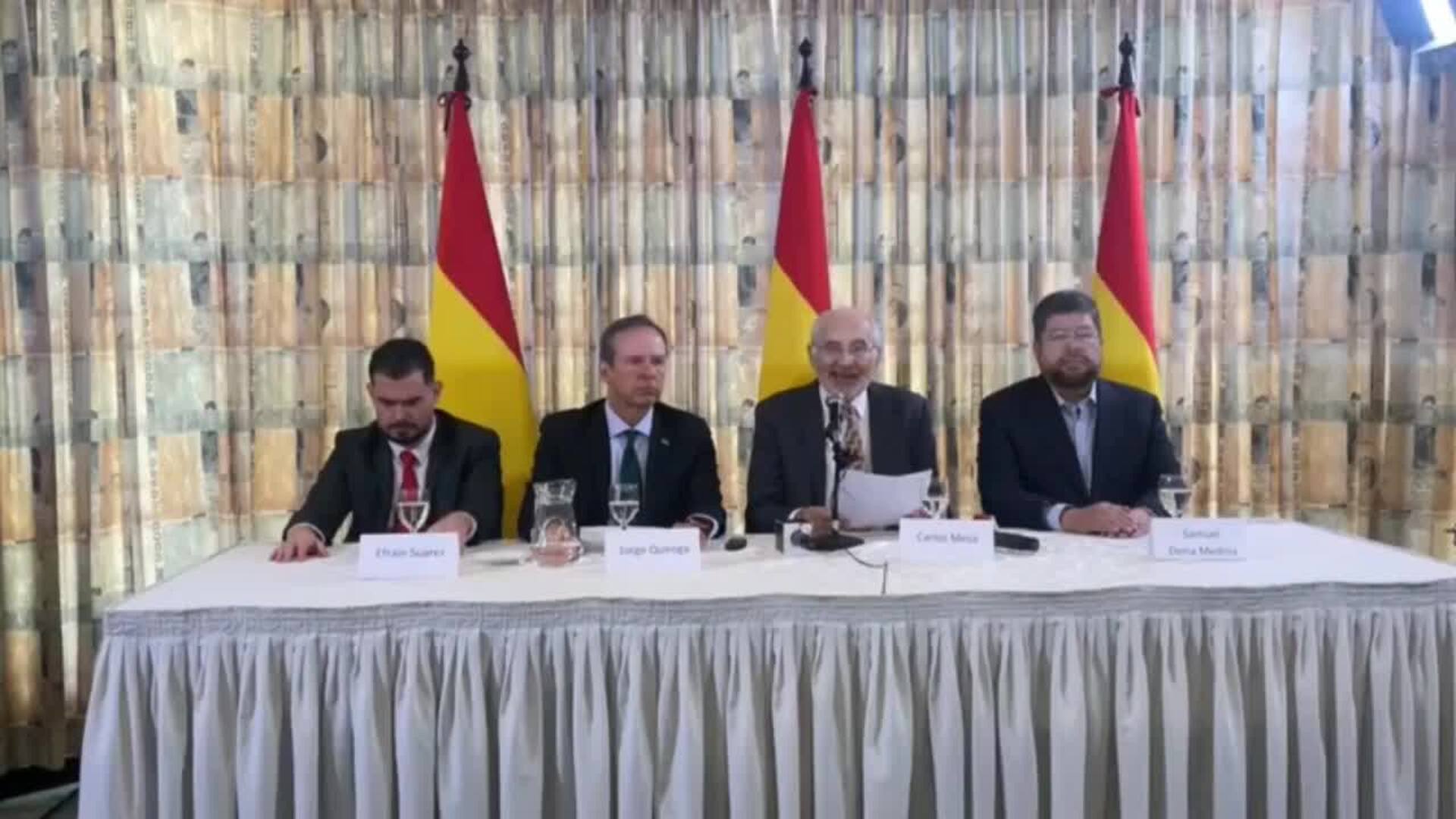 Expresidente Carlos Mesa: "Bolivia vive una de sus peores crisis ...