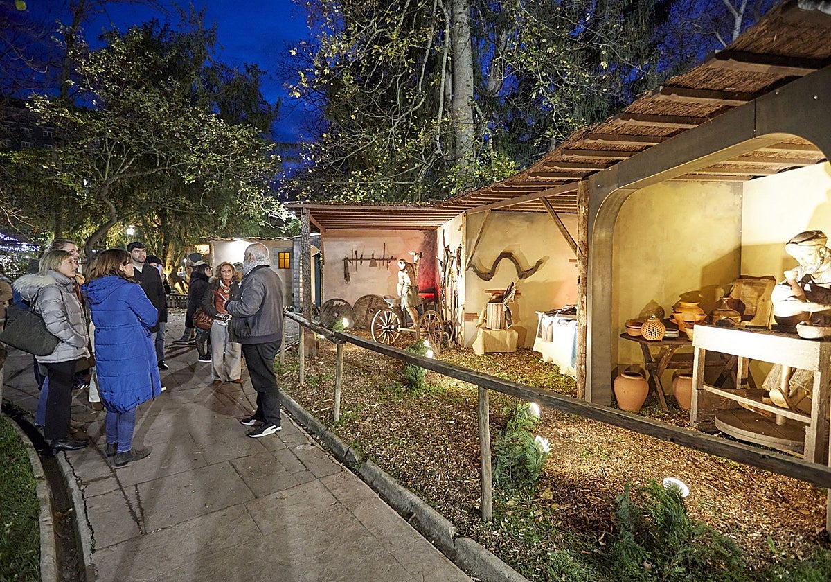 El belén a escala real más grande de España está en en el País Vasco ...