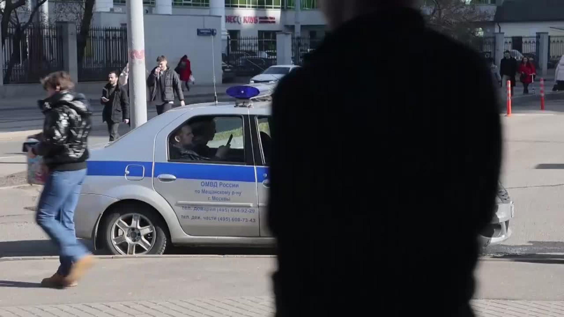 El ciudadano estadounidense Joseph Tater asiste a una vista en Moscú