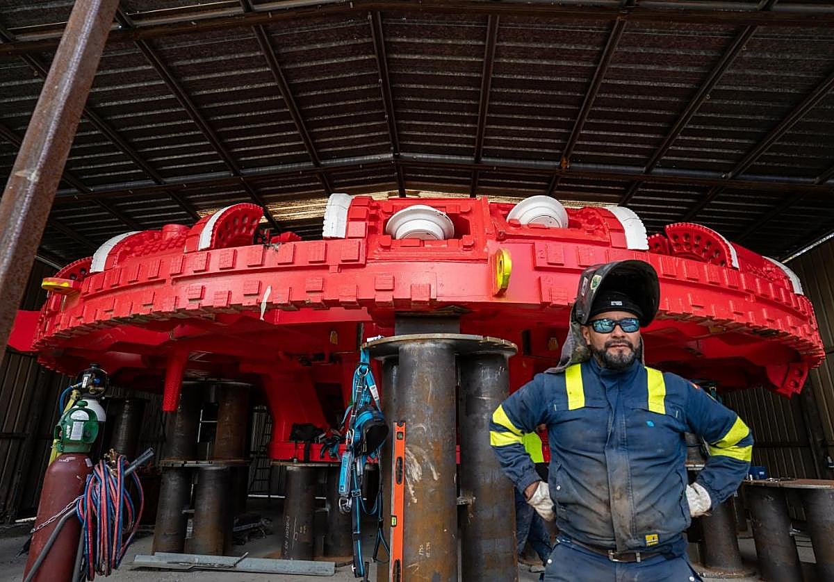 En el cerebro de Mayrit, la tuneladora que sacará dos Bernabéus de tierra para trazar la línea ...