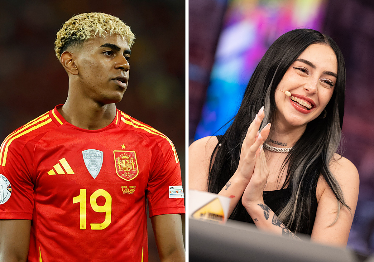 Lamine Yamal y Nicki Nicole, pillados juntos besándose