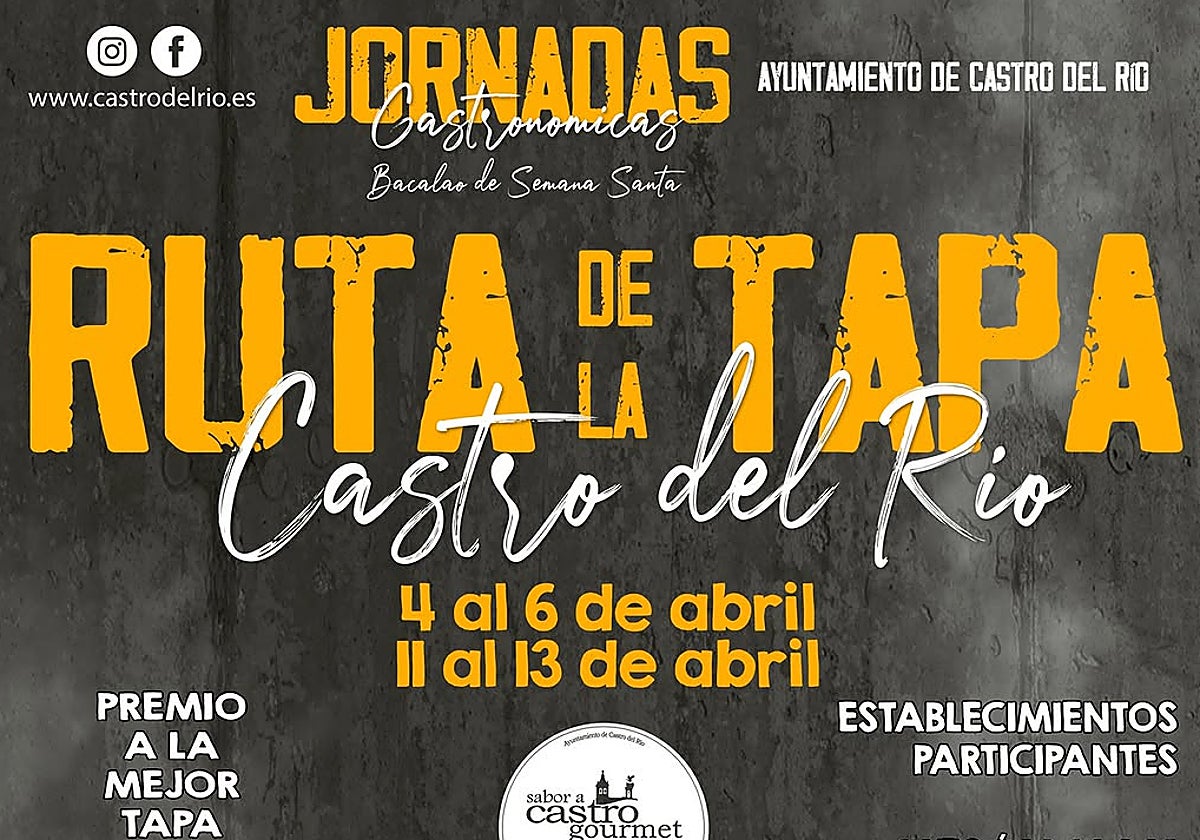 Castro del Río celebra este mes su Ruta de la Tapa
