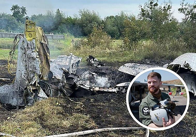 El último vuelo de Andriy Pilshchykov, la promesa de la Fuerza Aérea ...
