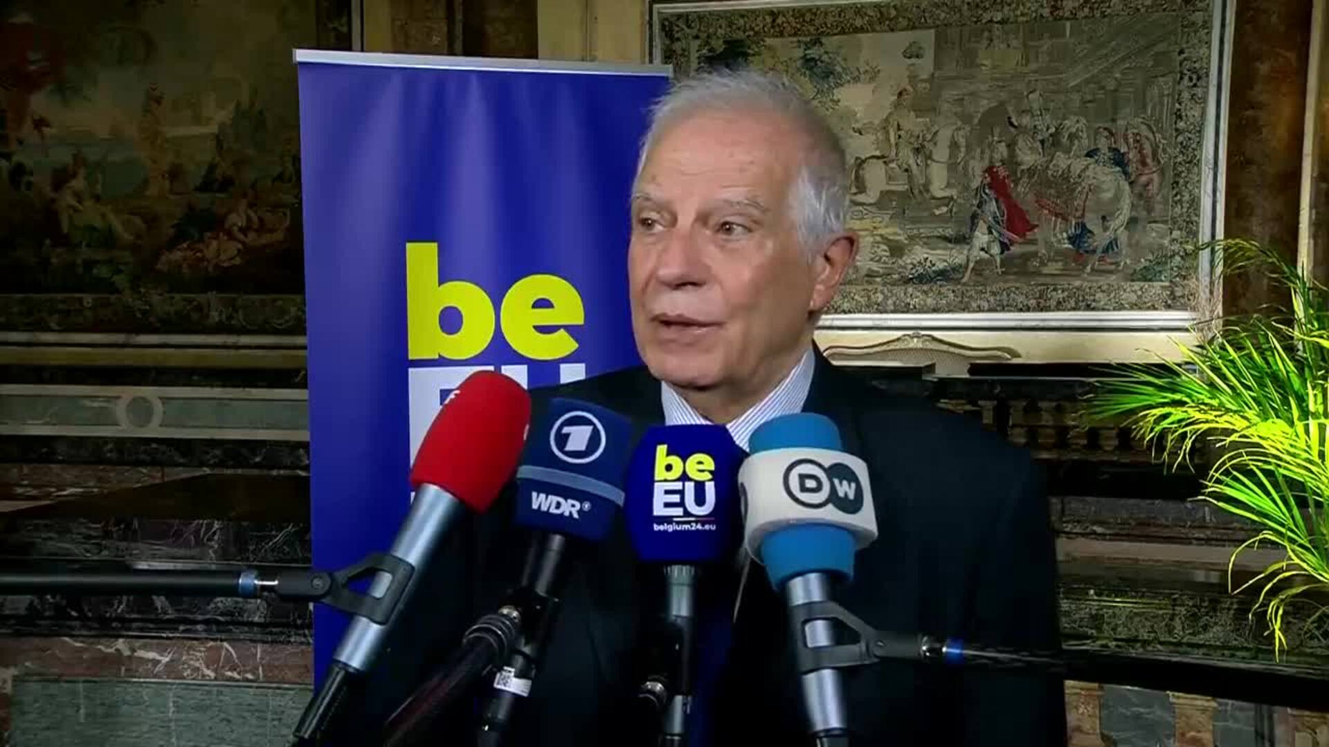 Borrell: Israel sigue empujando a la población contra la frontera egipcia