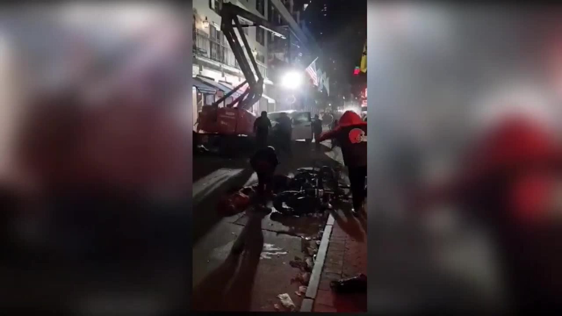 Al menos diez personas muertas en un atropello en Nueva Orleans