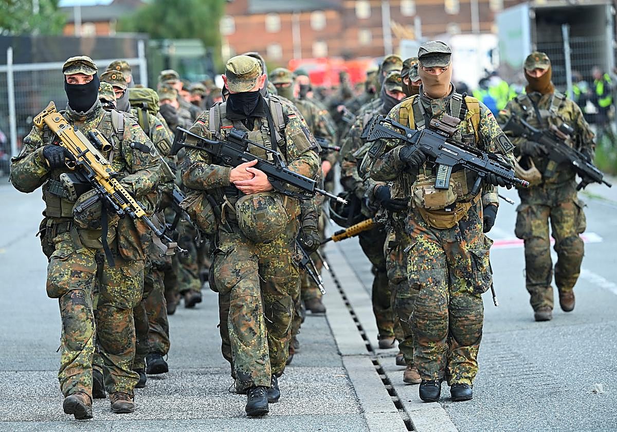 Alemania se prepara para la guerra: Hamburgo se convierte en el centro del mayor ejercicio ...