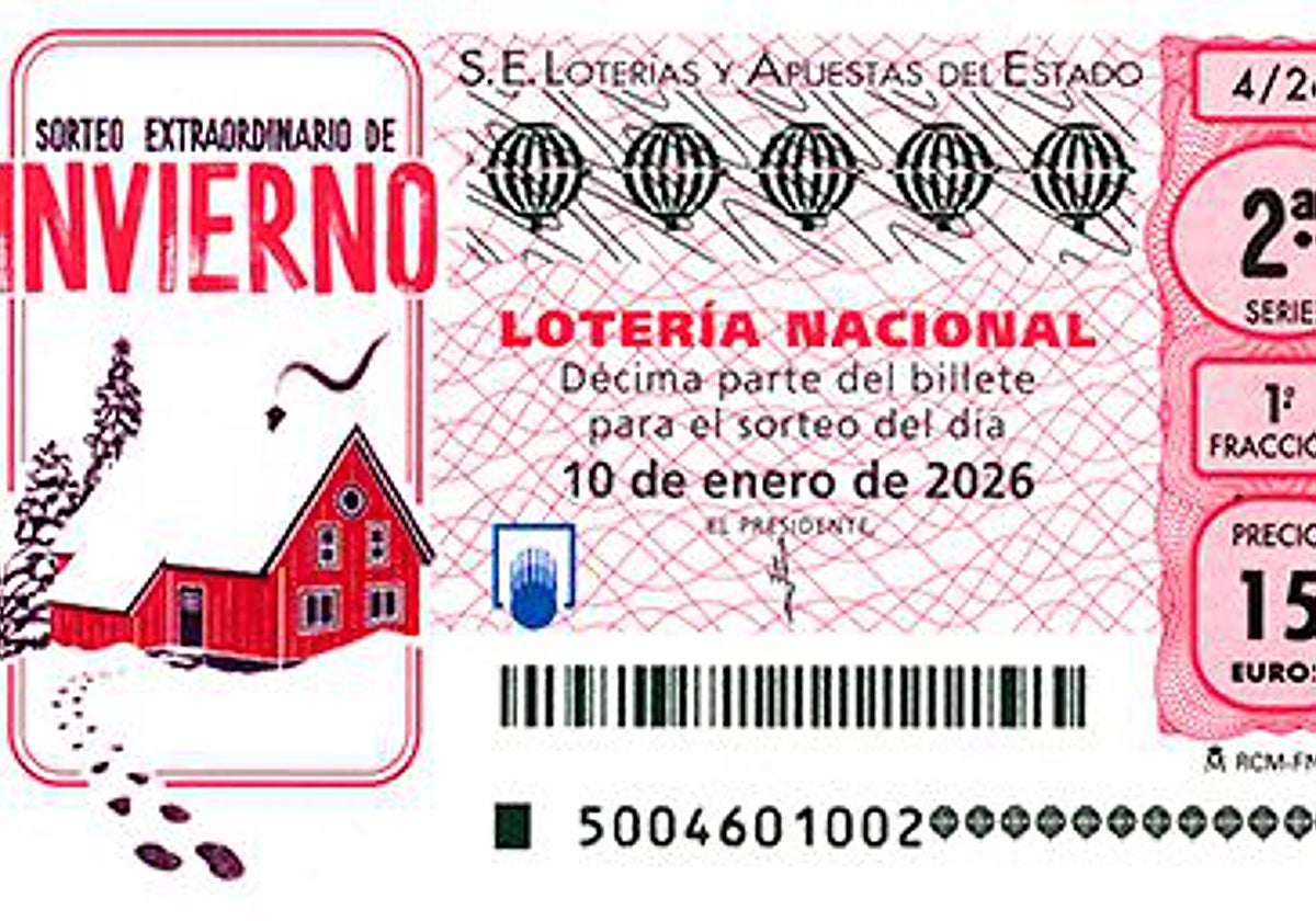 Lista oficial de premios del Sorteo Extraordinario de Invierno del 10 ...