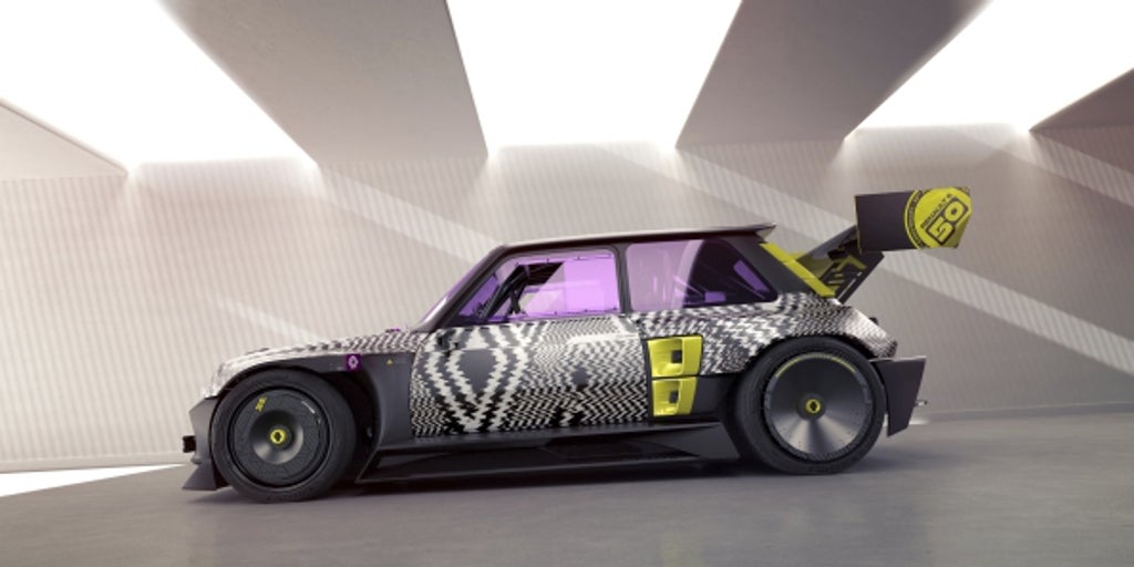 R5 Turbo 3-e, un espectacular show-car eléctrico para hacer drift