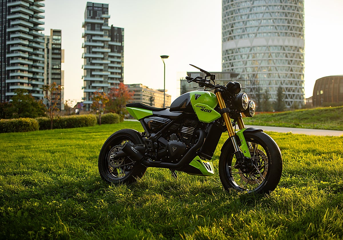 Triumph subasta la exclusiva Viper 400 para apoyar la labor de Save the ...
