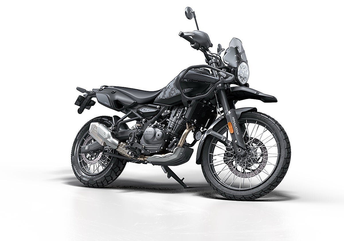 Royal Enfield lanza la Himalayan 450 Mana Black, una versión aún más ...