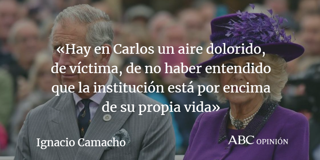 Ignacio Camacho: Un rey afligido