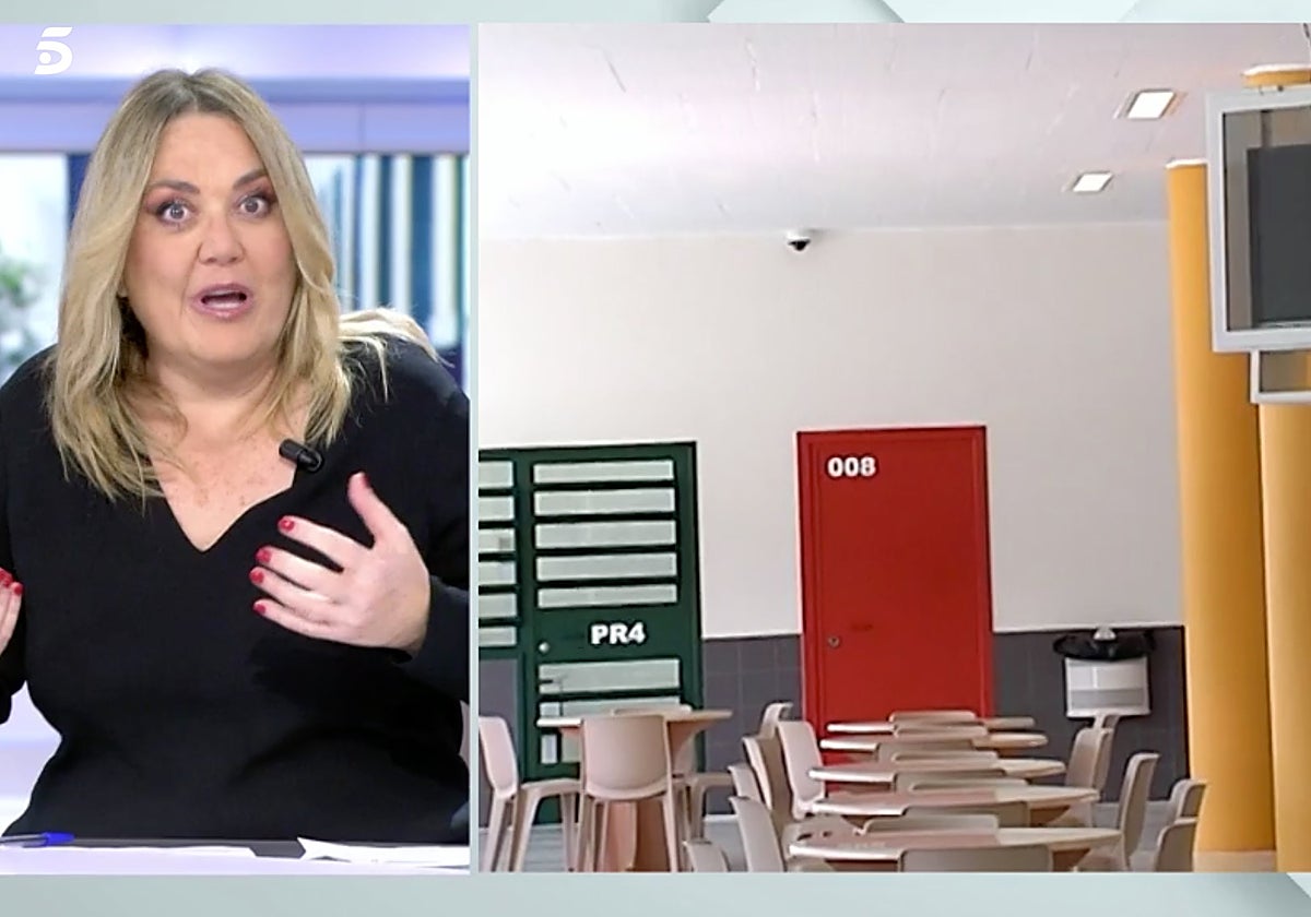 Una reportera se entera en directo del 'secreto' del plató de 'Vamos a ...