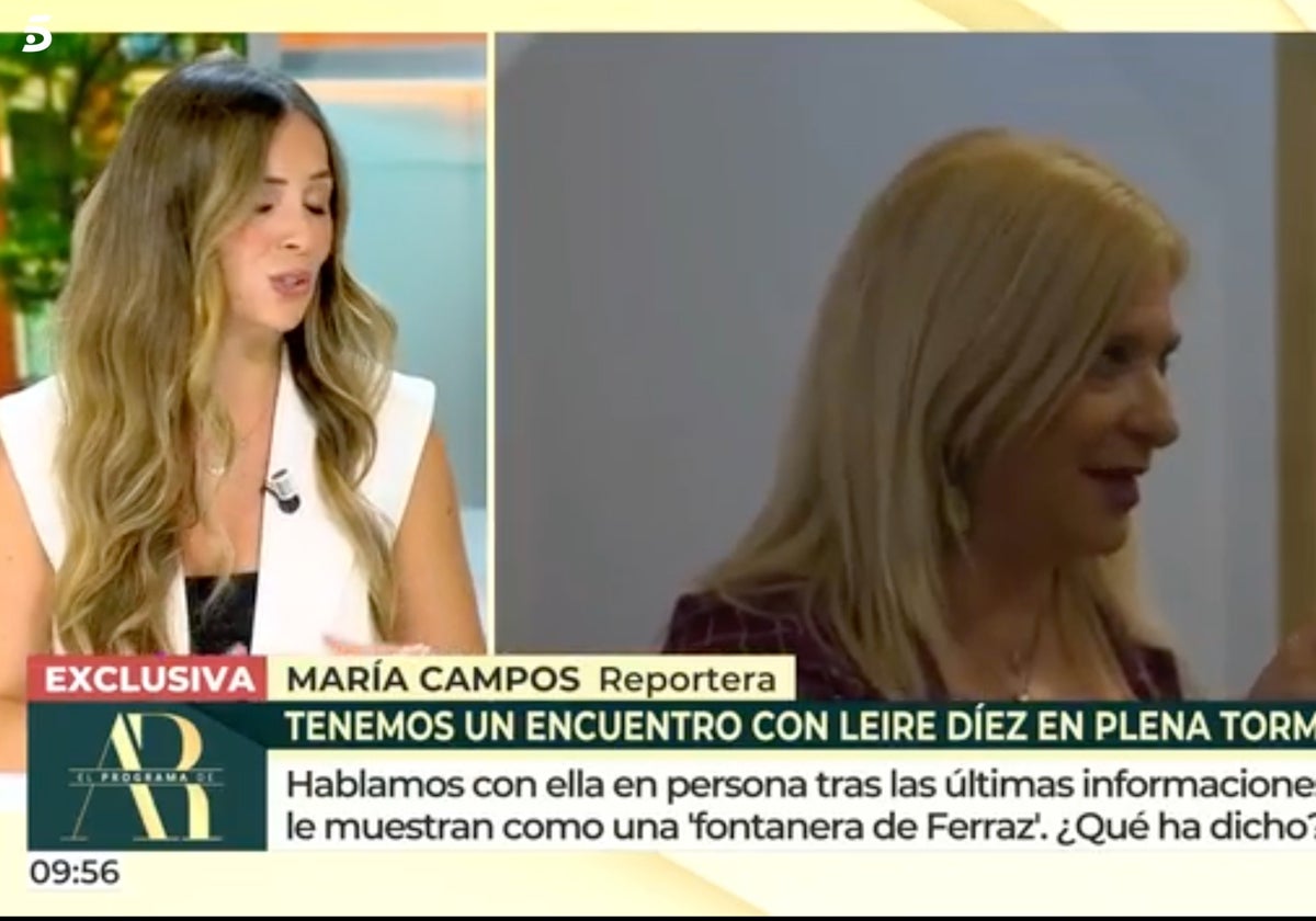 Tenso encontronazo entre 'El programa de Ana Rosa' y Leire, la «fontanera del PSOE»: «¿Hasta ...