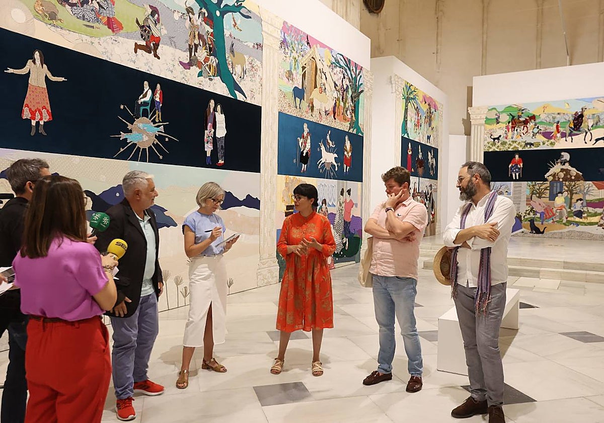 En imágenes, la exposición de la artista polaca Mirga-Tas en el CAAC de ...