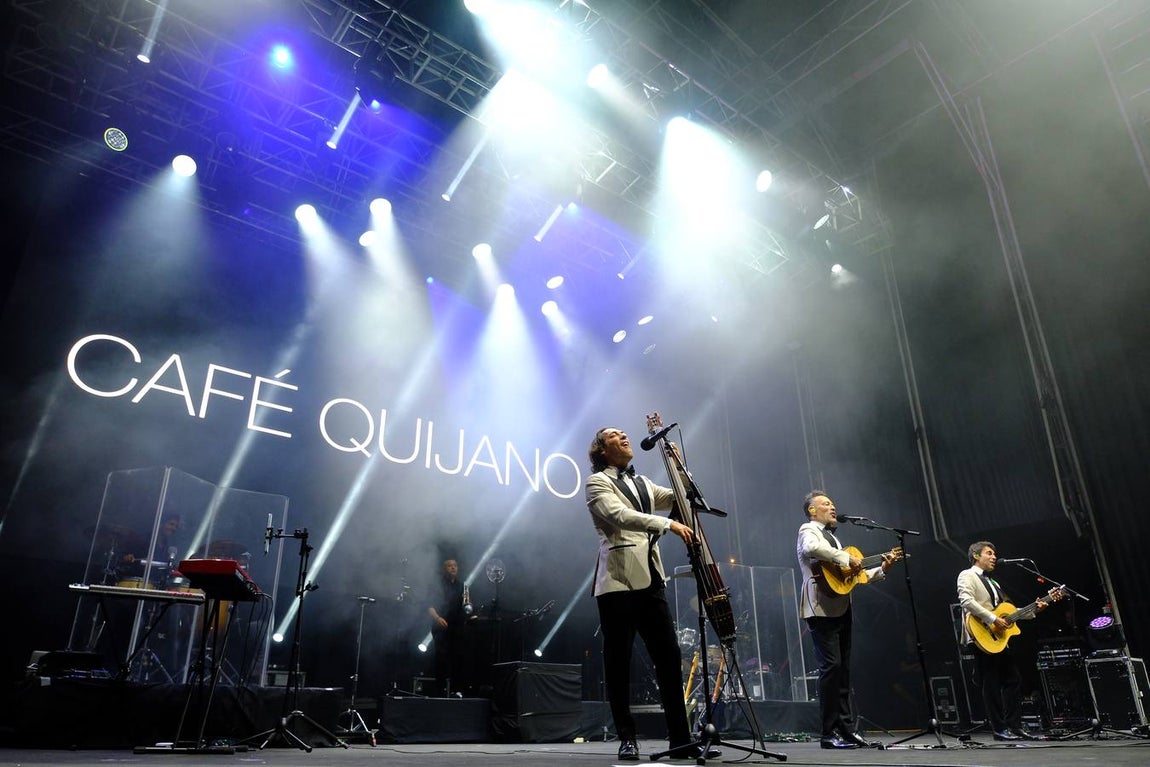 En imágenes, el concierto de Café Quijano en el Tío Pepe Festival
