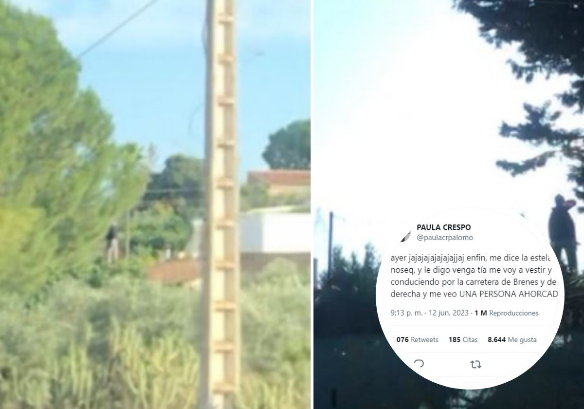 Se hace viral por confundir a una persona ahorcada y movilizar a ...