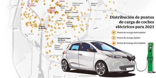 Así es el primer mapa de puntos de recarga para vehículos eléctricos de ...