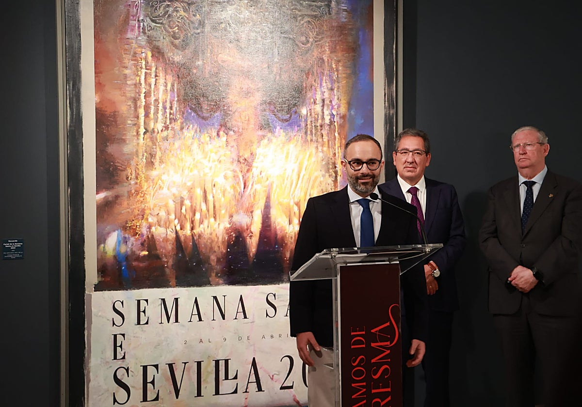 Daniel Franca expone su visión de las cofradías en Cajasol