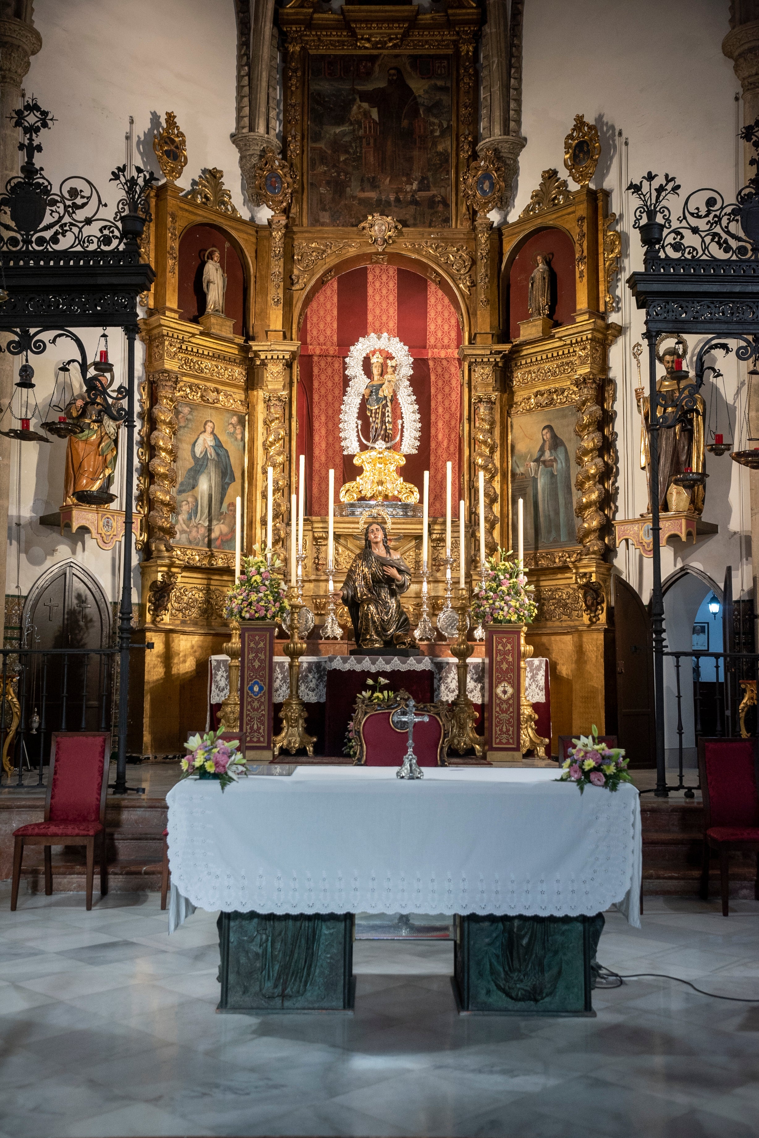 El día de Santa María Magdalena en la Hiniesta