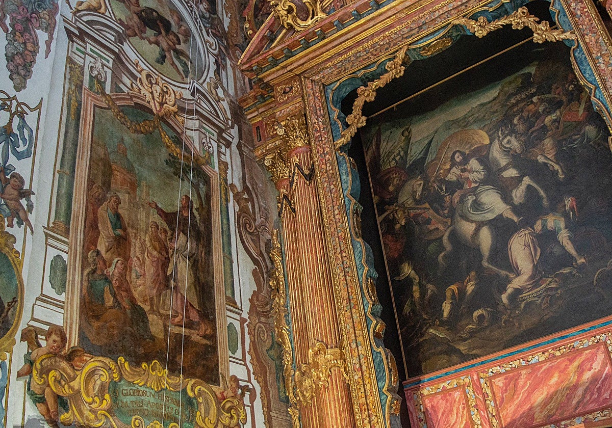 El cuadro de Santiago de Pérez de Alesio regresa al altar mayor de su ...