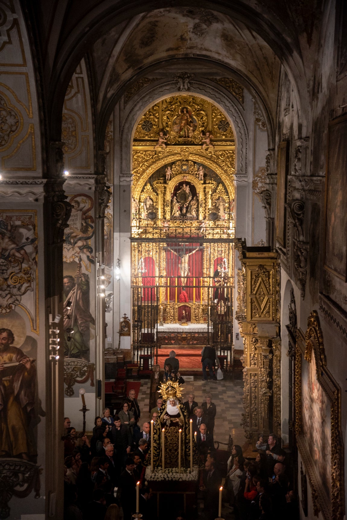 El traslado de la Virgen de la Presentación del Calvario
