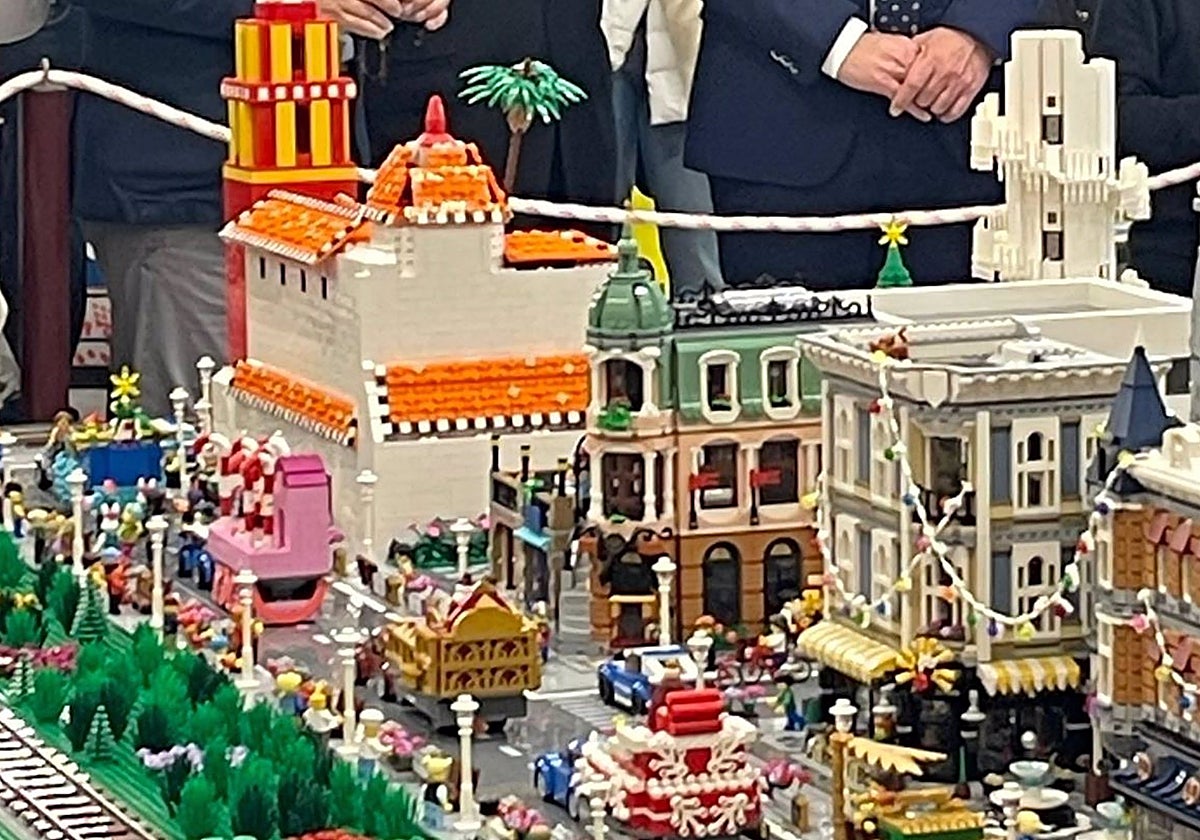 Un Belén construido con más de 500.000 piezas de Lego, 'protagonista' en Los Palacios