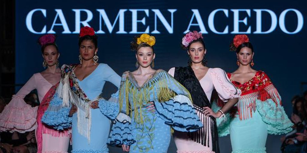 El desfile de Carmen Acedo en We Love Flamenco 2024, en imágenes