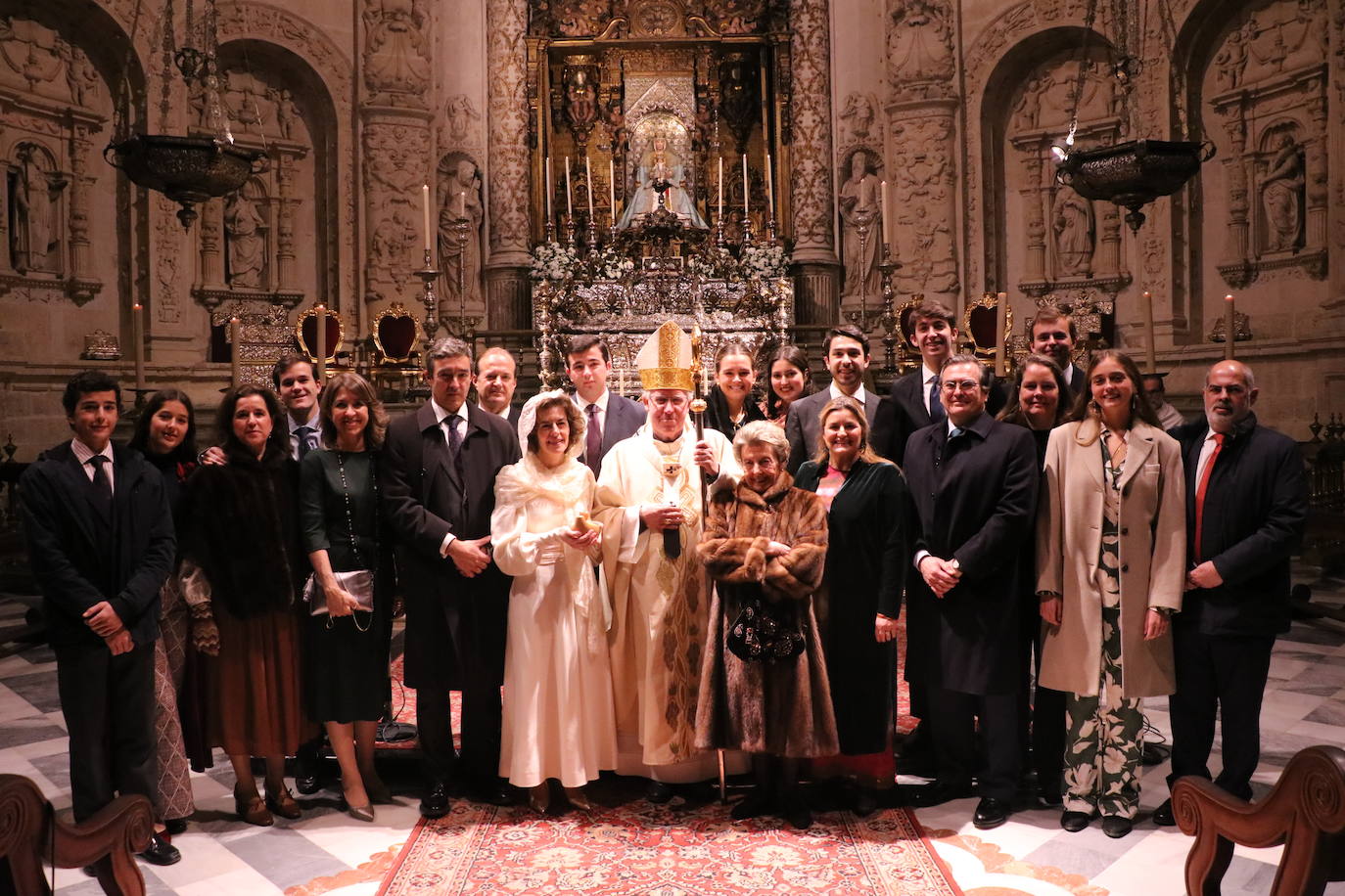 En fotos: el rito de la consagración de la virgen Pilar Trujillo en la ...