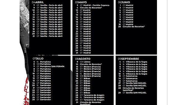 Programación de OneToro: la plataforma taurina emitirá más de 117 ...