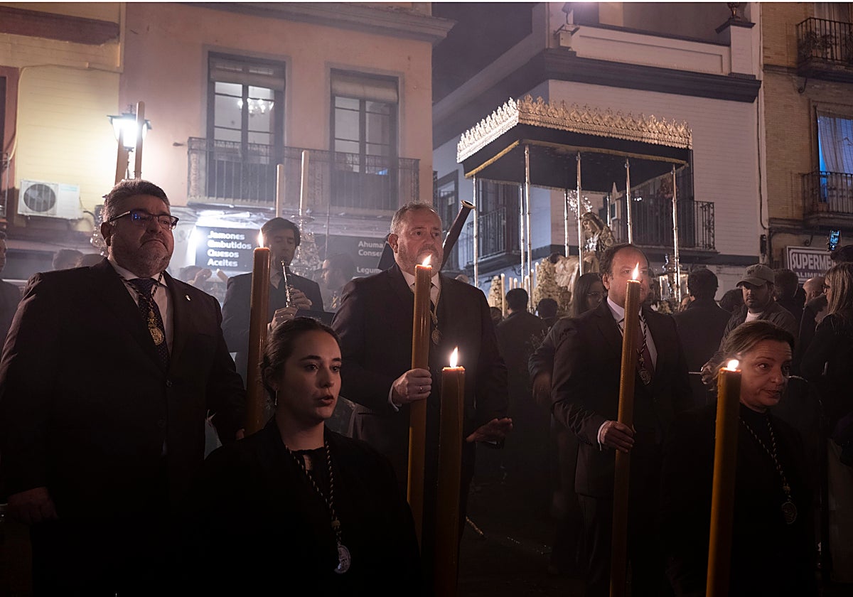 Los Servitas protagoniza una de las estampas de la Cuaresma