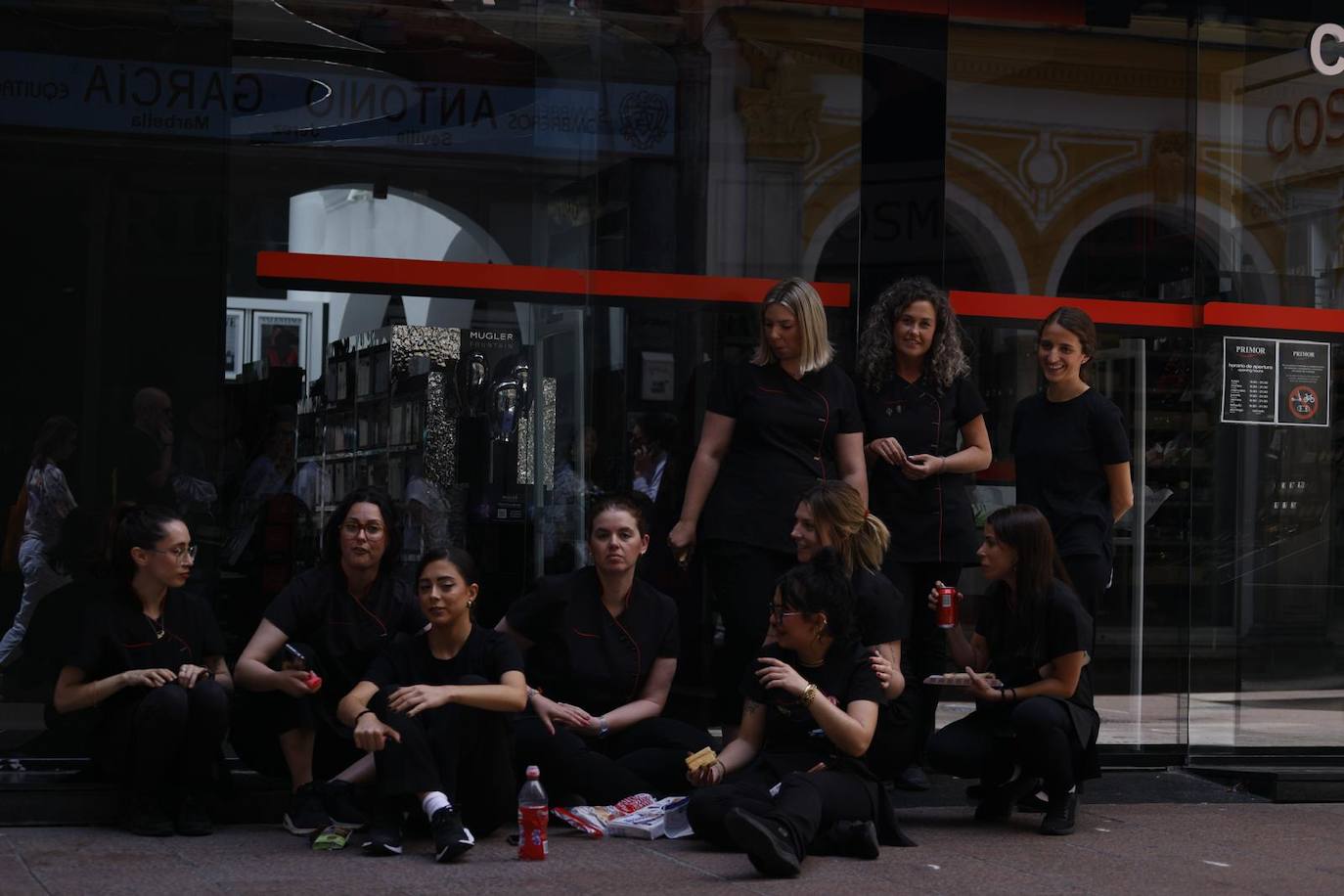 Las imágenes del apagón en Sevilla