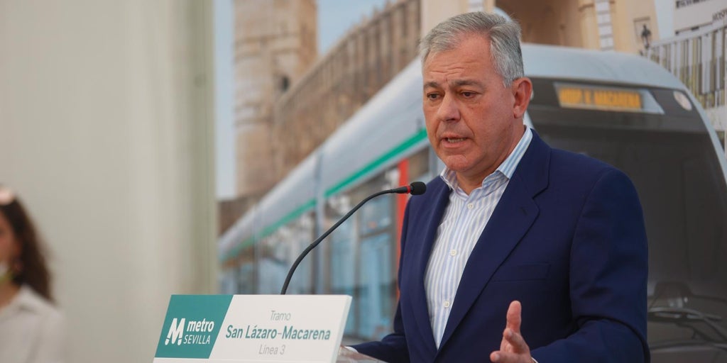 Sanz exige a Montero más inversión en infraestructuras para Sevilla en el acto de las obras de ...