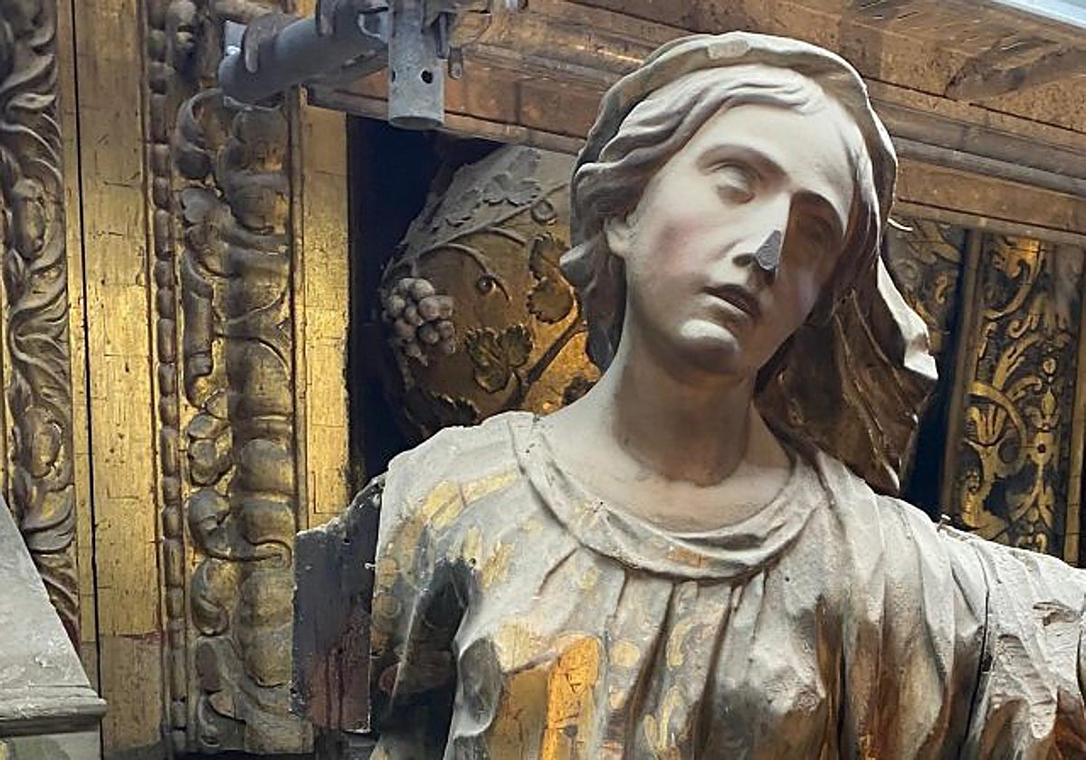 La Delegación de Patrimonio de la Archidiócesis y la Cena restauran el ...