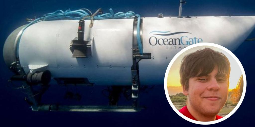 Suleman Dawood, el pasajero más joven del Titán, antes de partir: «Voy ...