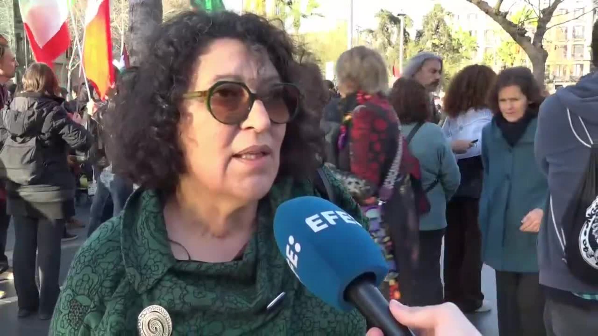 Manifestación de la Unidad contra el Fascismo y El Racismo (UCFR) en ...