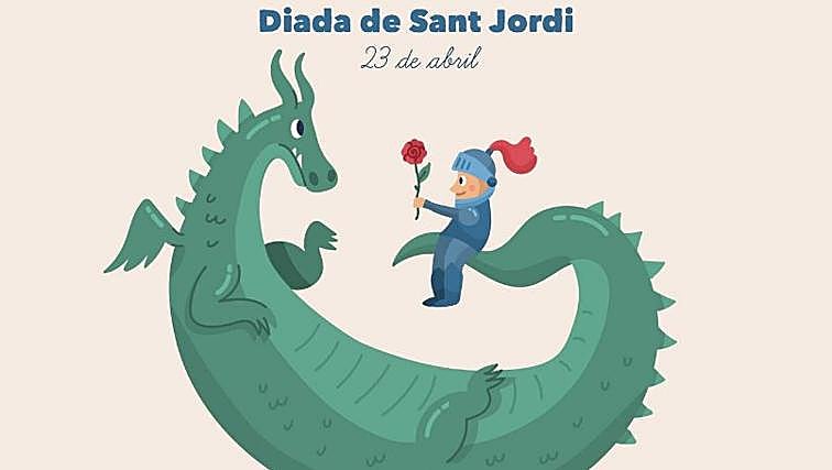 ¡Feliz día de Sant Jordi! Las mejores frases y fotos para compartir y ...