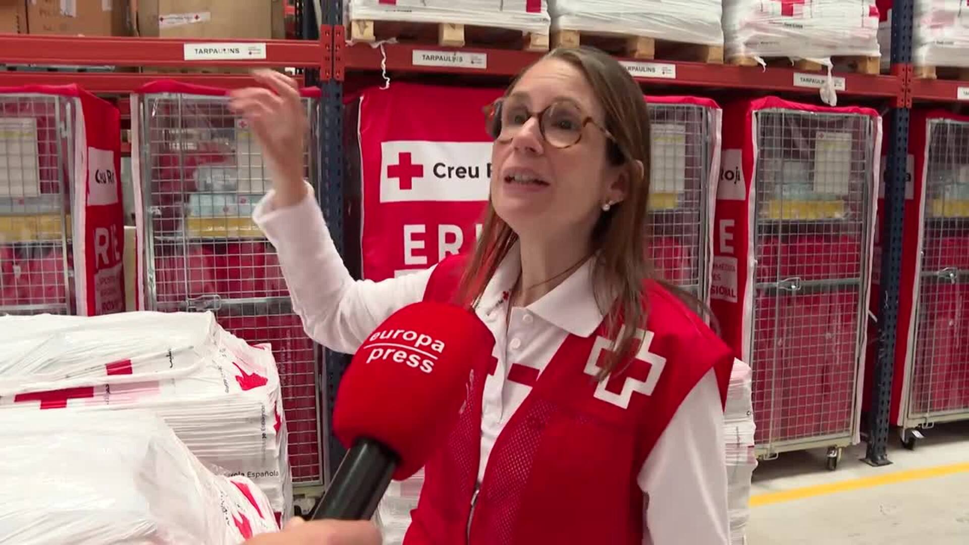 Creu Roja envía a Gaza 11,4 toneladas de ayuda humanitaria desde Sant ...