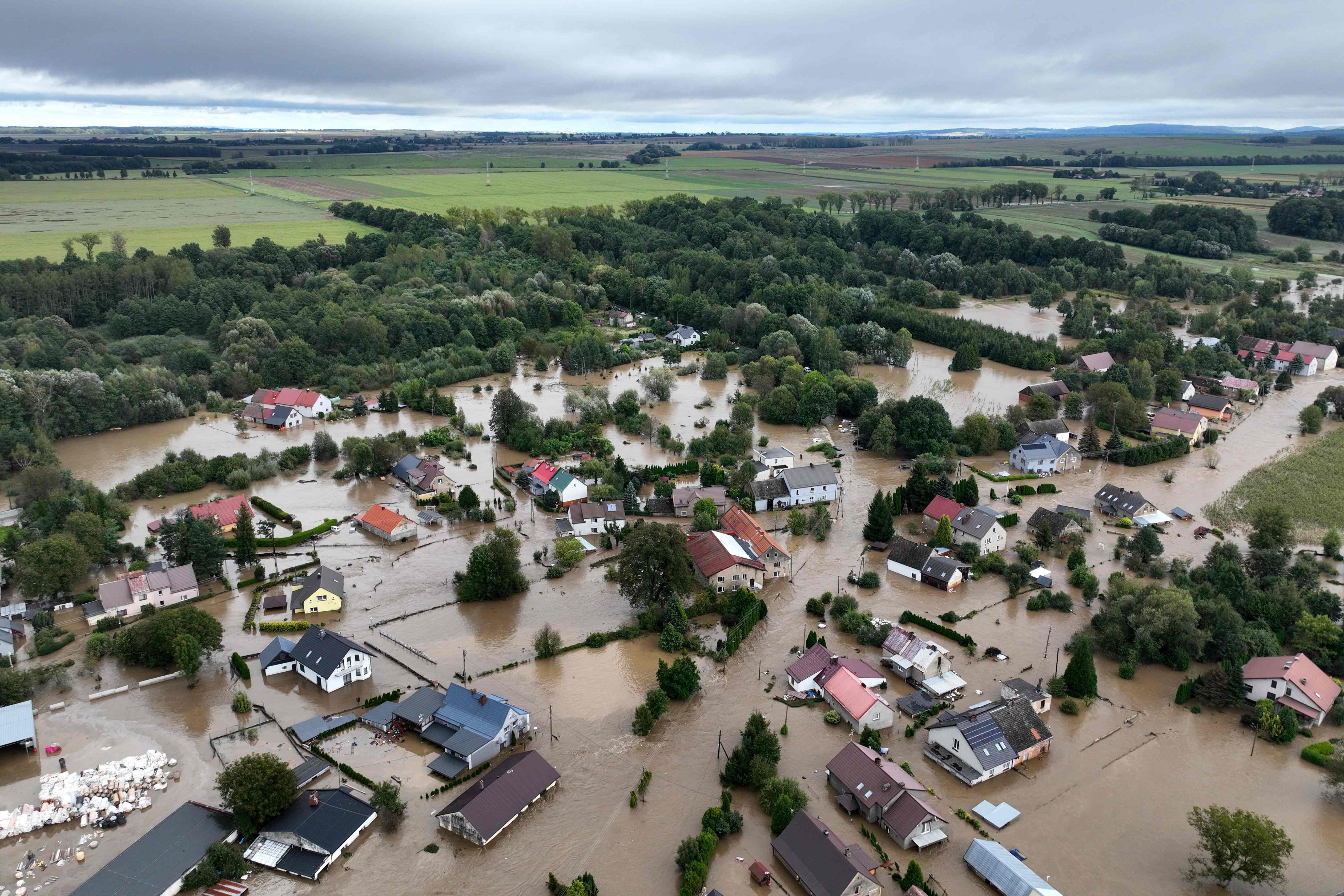 Las consecuencias de la tormenta Boris en varios países de Centroeuropa