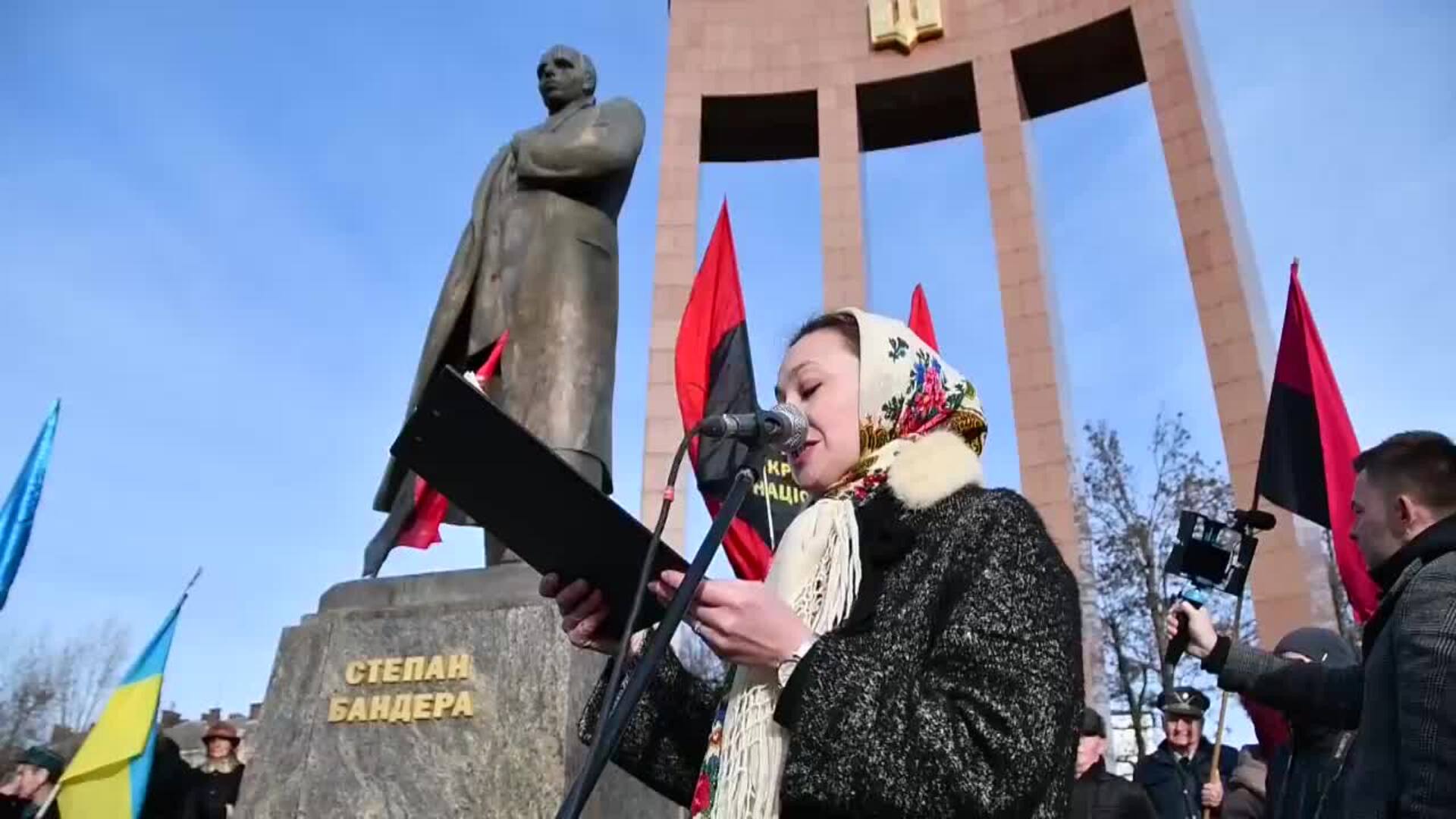 Homenaje a Stepan Bandera en su 116 aniversario