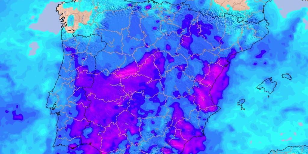 La Aemet avisa de lluvias torrenciales en algunas comunidades de España ...
